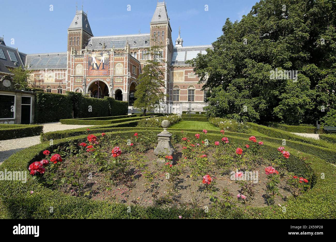 Amsterdam rijksmuseum gardens art hi-res stock photography and images ...