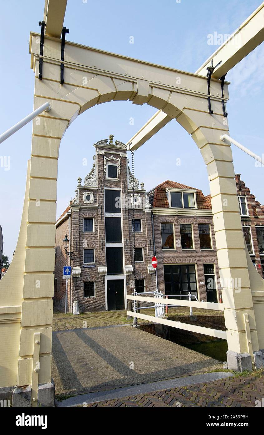 De Vigilantie bridge, Verdronkenoord. Alkmaar. Netherlands Stock Photo - Alamy