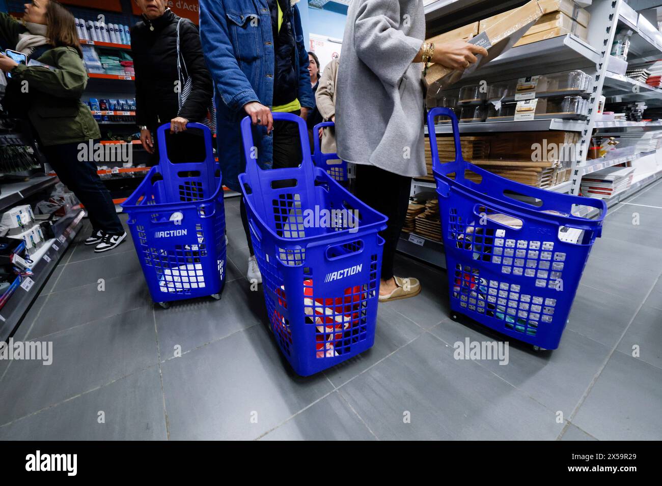 ACTION OPENS ITS THIRD STORE IN PARIS Stock Photo - Alamy