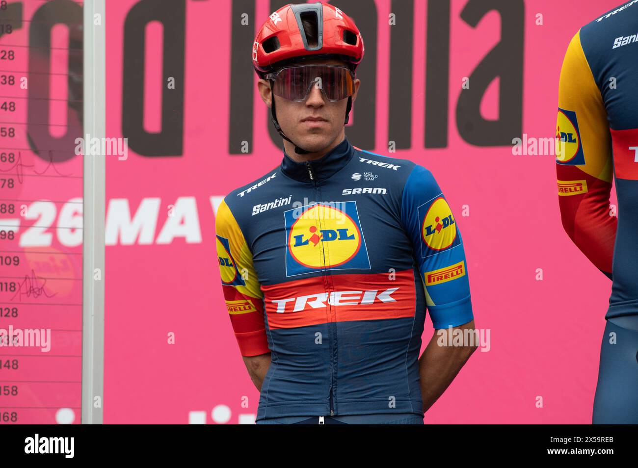 Novara, Italy. 06th May, 2024. Juan Pedro Lopez Perez, team Lidl-Trek ...