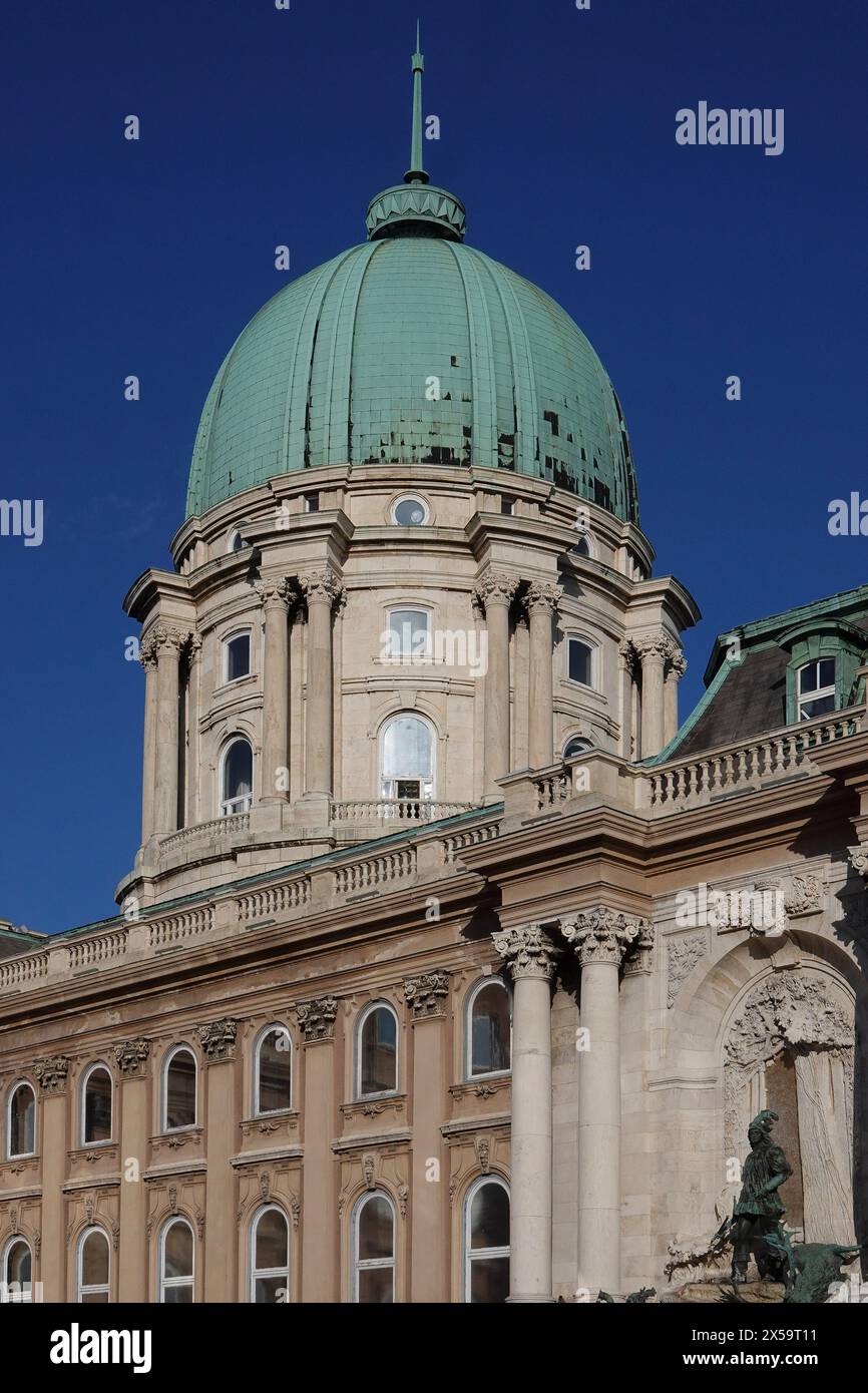 Hungary, Budapest, Buda Castle was built on the southern tip of Castle ...