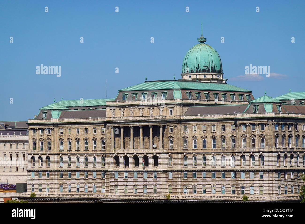 Hungary, Budapest, Buda Castle was built on the southern tip of Castle ...