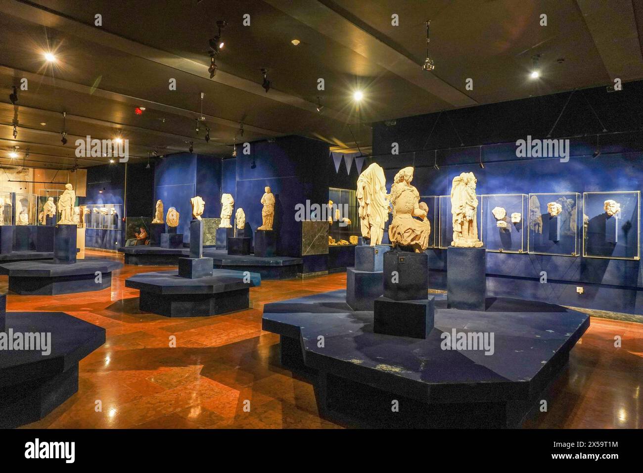 Hungary, Budapest, Buda Castle was built on the southern tip of Castle ...