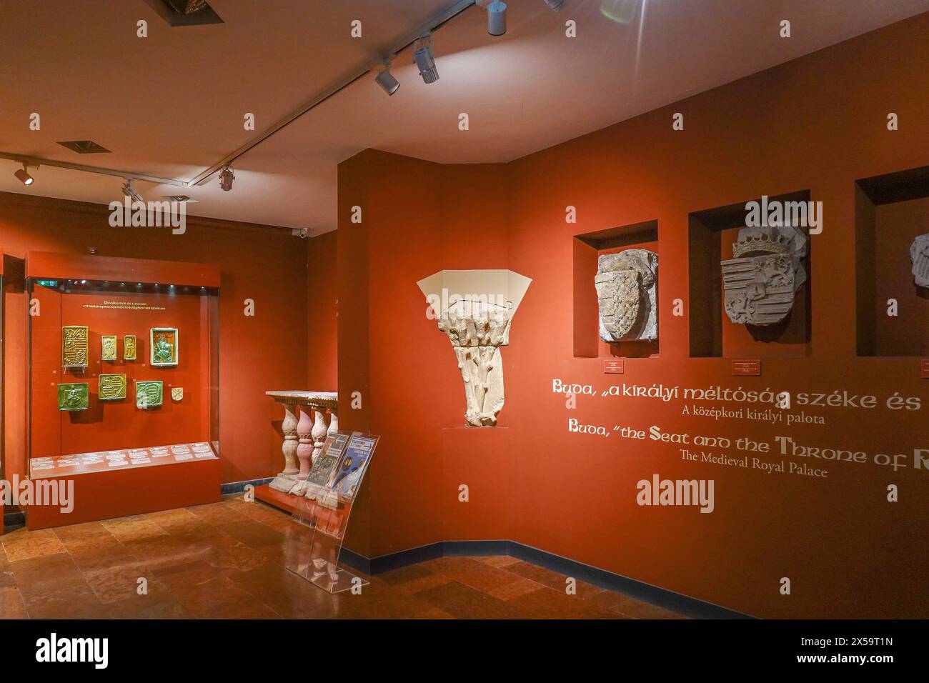 Hungary, Budapest, Buda Castle was built on the southern tip of Castle ...