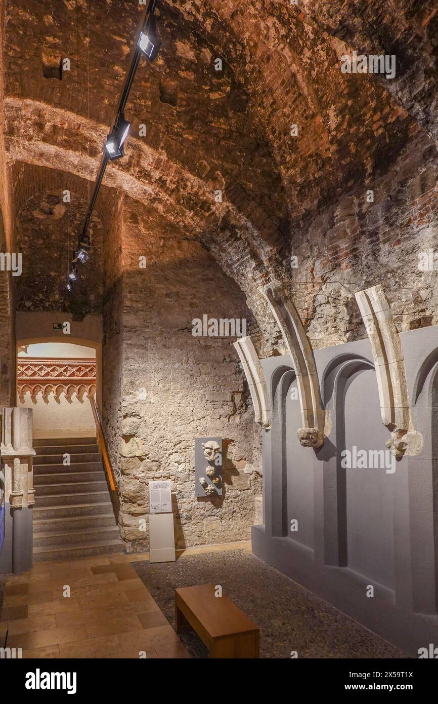 Hungary, Budapest, Buda Castle was built on the southern tip of Castle ...