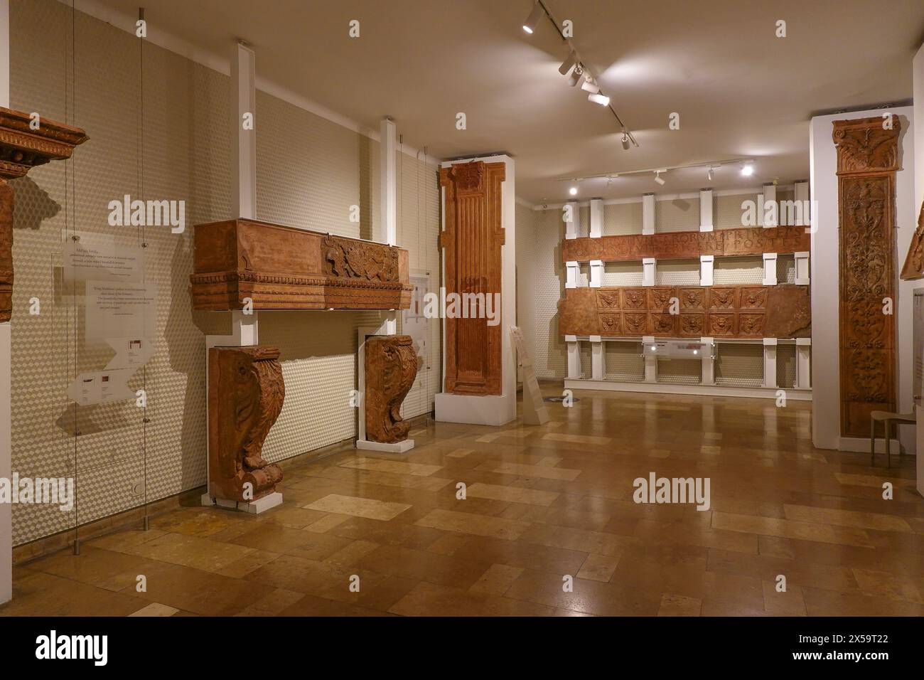 Hungary, Budapest, Buda Castle was built on the southern tip of Castle ...