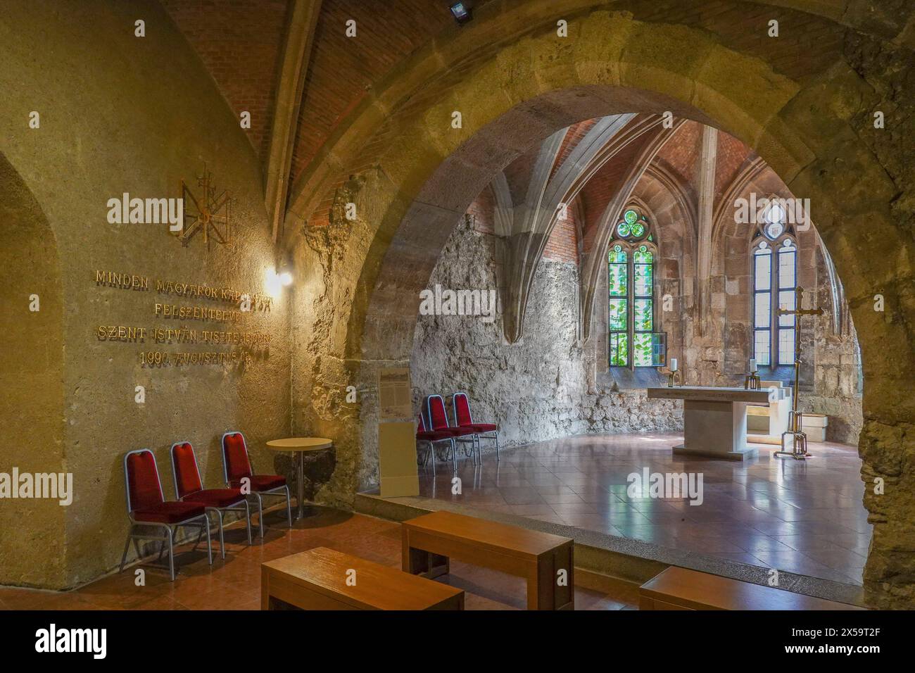 Hungary, Budapest, Buda Castle was built on the southern tip of Castle ...