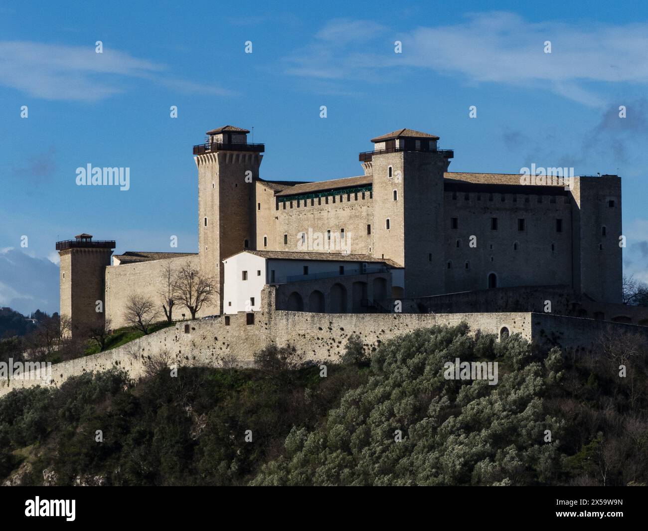 The Rocca Albornoz is a fortress built from 1359 onwards in a strategic ...