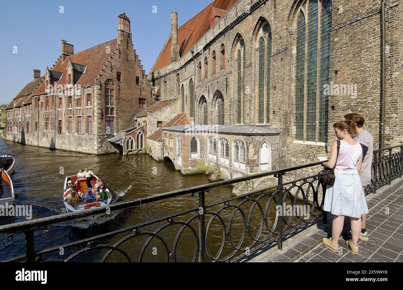 Memling Museum in the St. John‘s Hospital complex. Brugge. Flanders ...