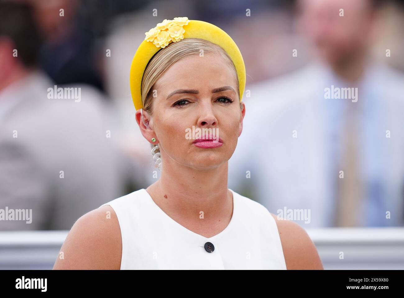 ITV Presenter Leonna Mayor during the Boodles May Festival Trials Day ...