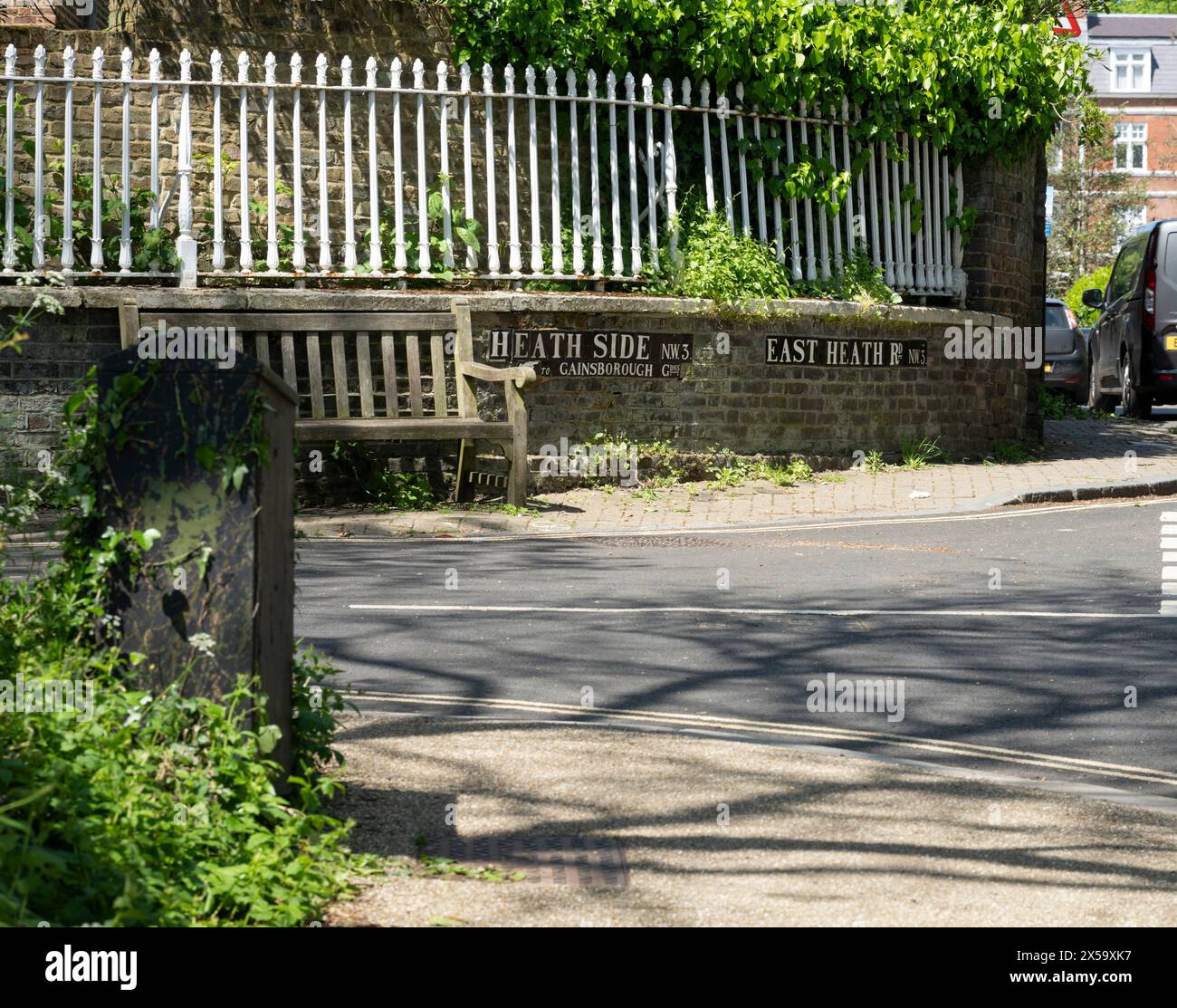 Hampstead village in north London Stock Photo - Alamy