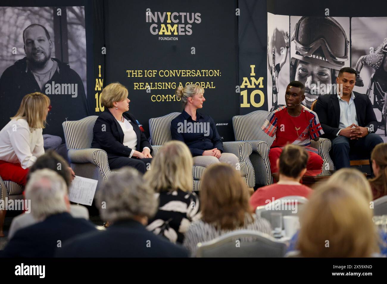 London, UK. 07th May, 2024. LONDON, ENGLAND - MAY 07: The Invictus ...