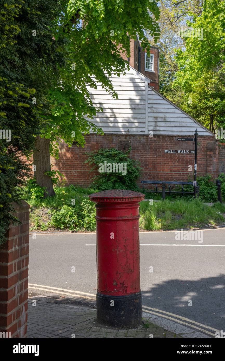 Hampstead village in north London Stock Photo - Alamy