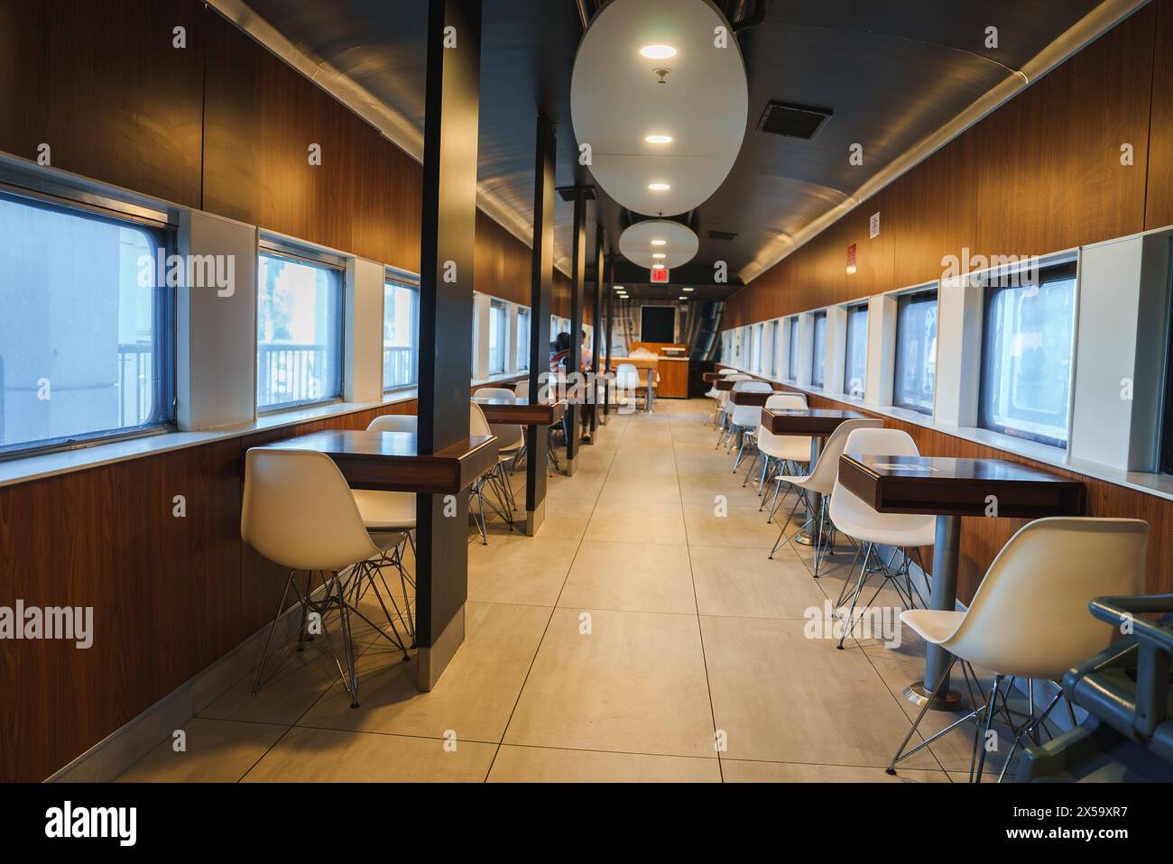 Classic American diner interior, Barstow, Route 66 USA Stock Photo - Alamy