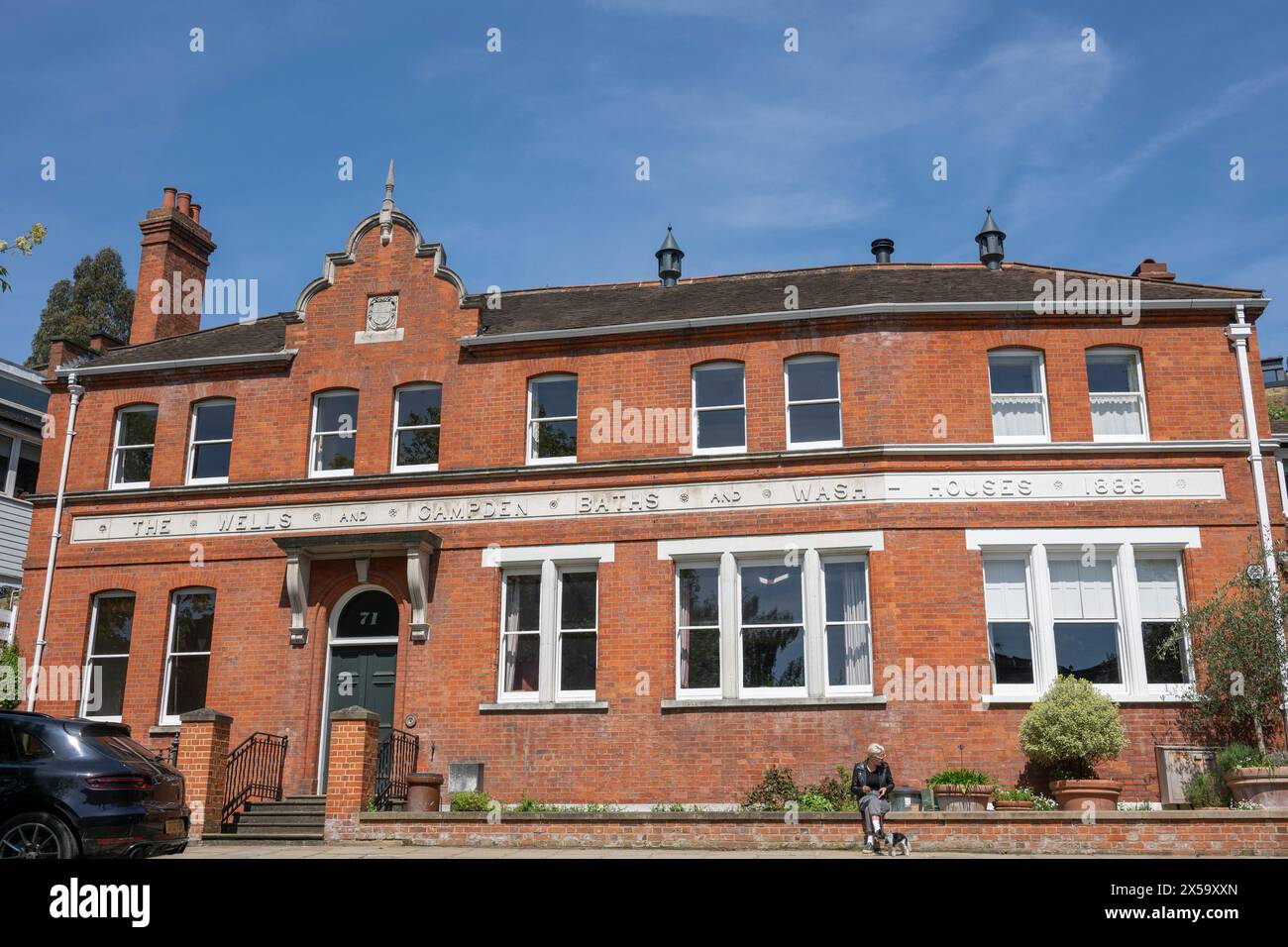 The Wells and Camden Wash Houses and Baths building at Flask Walk ...