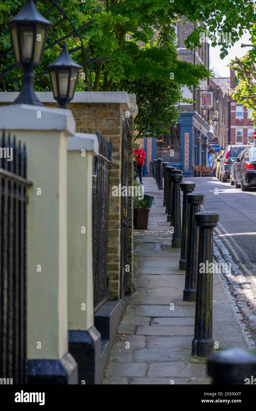 The Flask pub in Hampstead village, north London Stock Photo - Alamy
