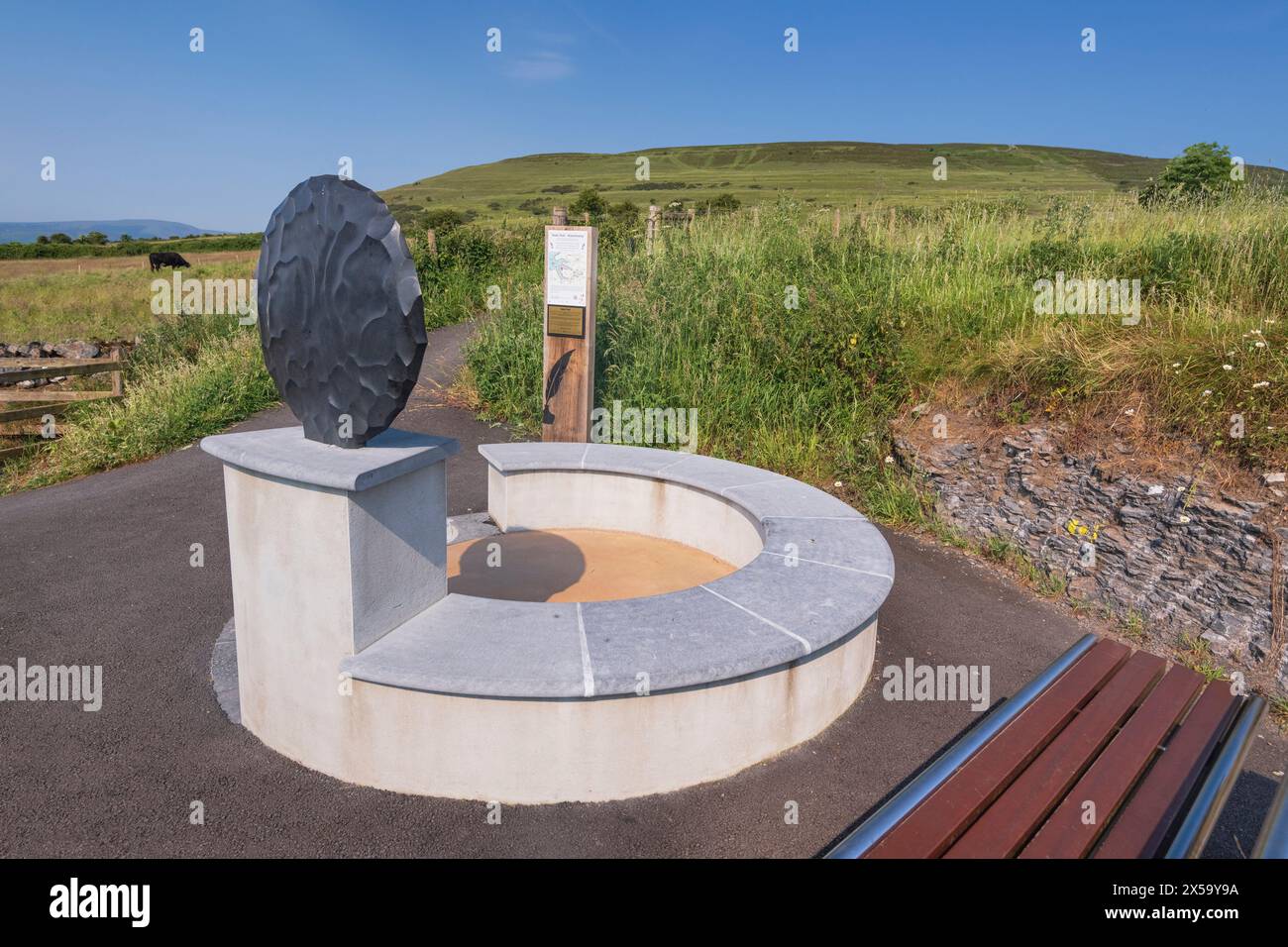Republic of Ireland, County Sligo, Yeats Trail which is a signposted ...