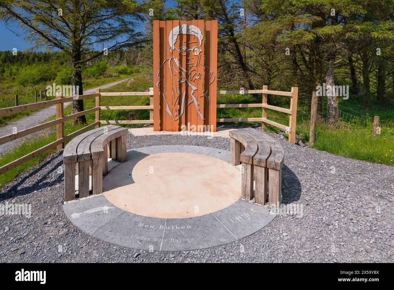 Republic of Ireland, County Sligo, Yeats Trail which is a signposted ...