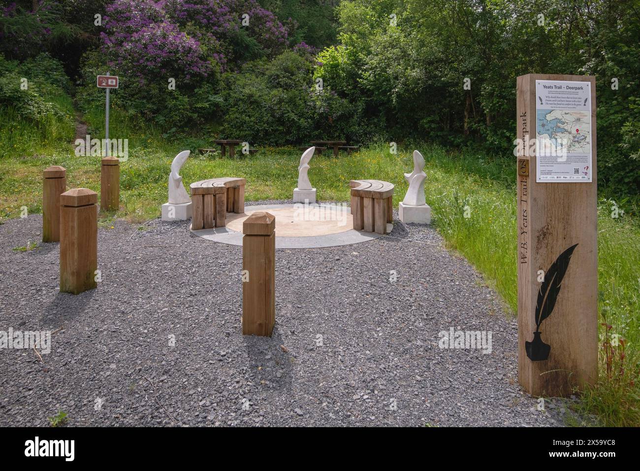 Republic of Ireland, County Sligo, Yeats Trail which is a signposted ...