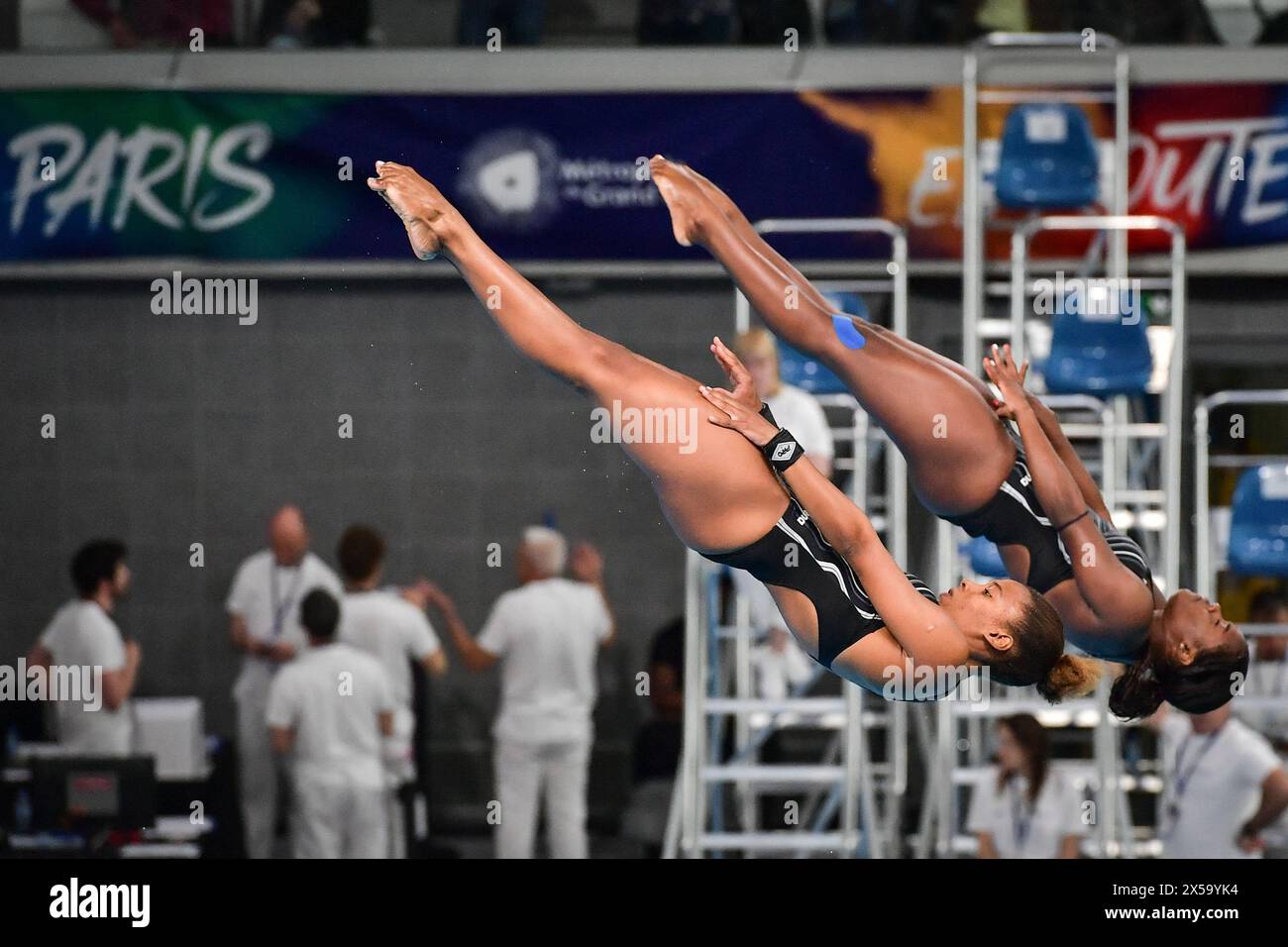 Saint-Denis, north of Paris, on May 8, 2024. Cuba's Anisley Garcia ...