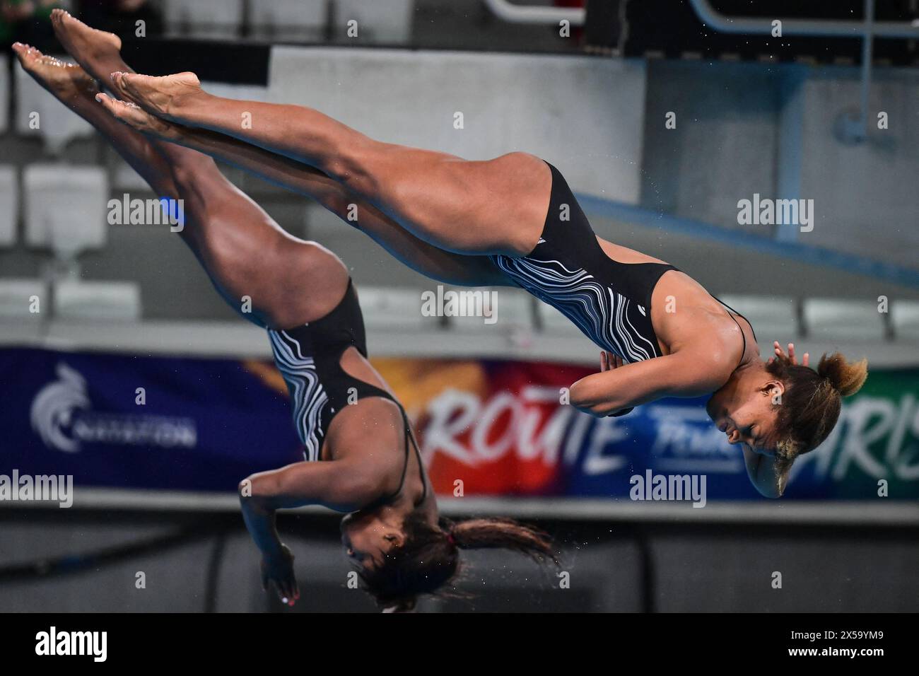 Saint-Denis, north of Paris, on May 8, 2024. Cuba's Anisley Garcia ...
