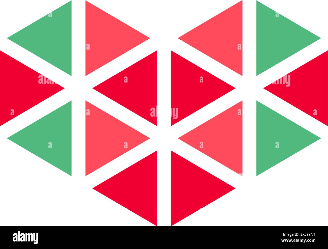 Mosaic simple heart symbol hi-res stock photography and images - Alamy