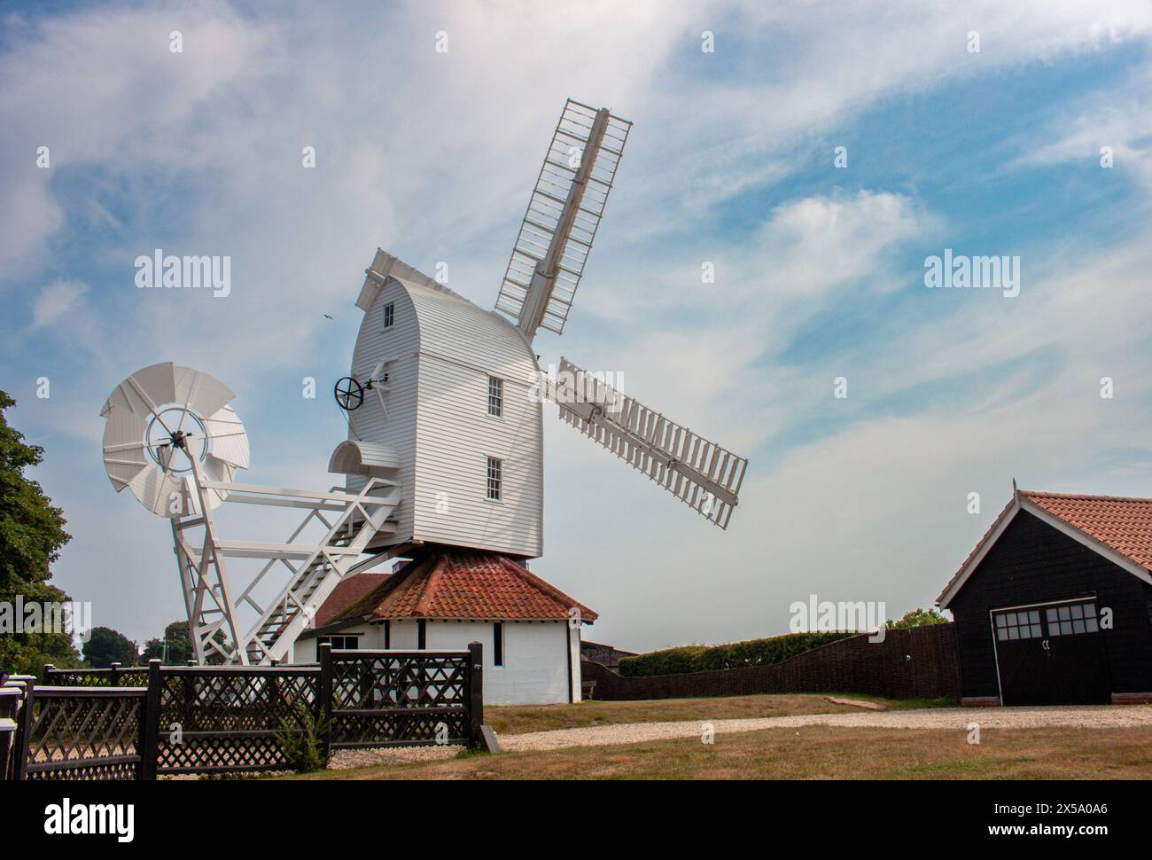 Thorpness Windmill, Suffolk, UK Stock Photo - Alamy
