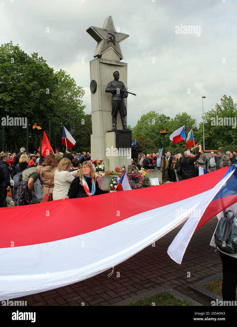 On 8 May 2024, the Russian and pro-Russian community living in Czech ...