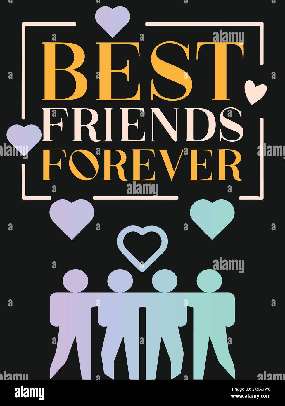 Best friends forever hi-res stock photography and images - Alamy