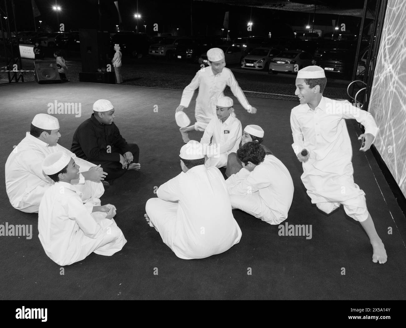 Arab children's traditional games Doha Qatar 10-05-2024 Stock Photo - Alamy