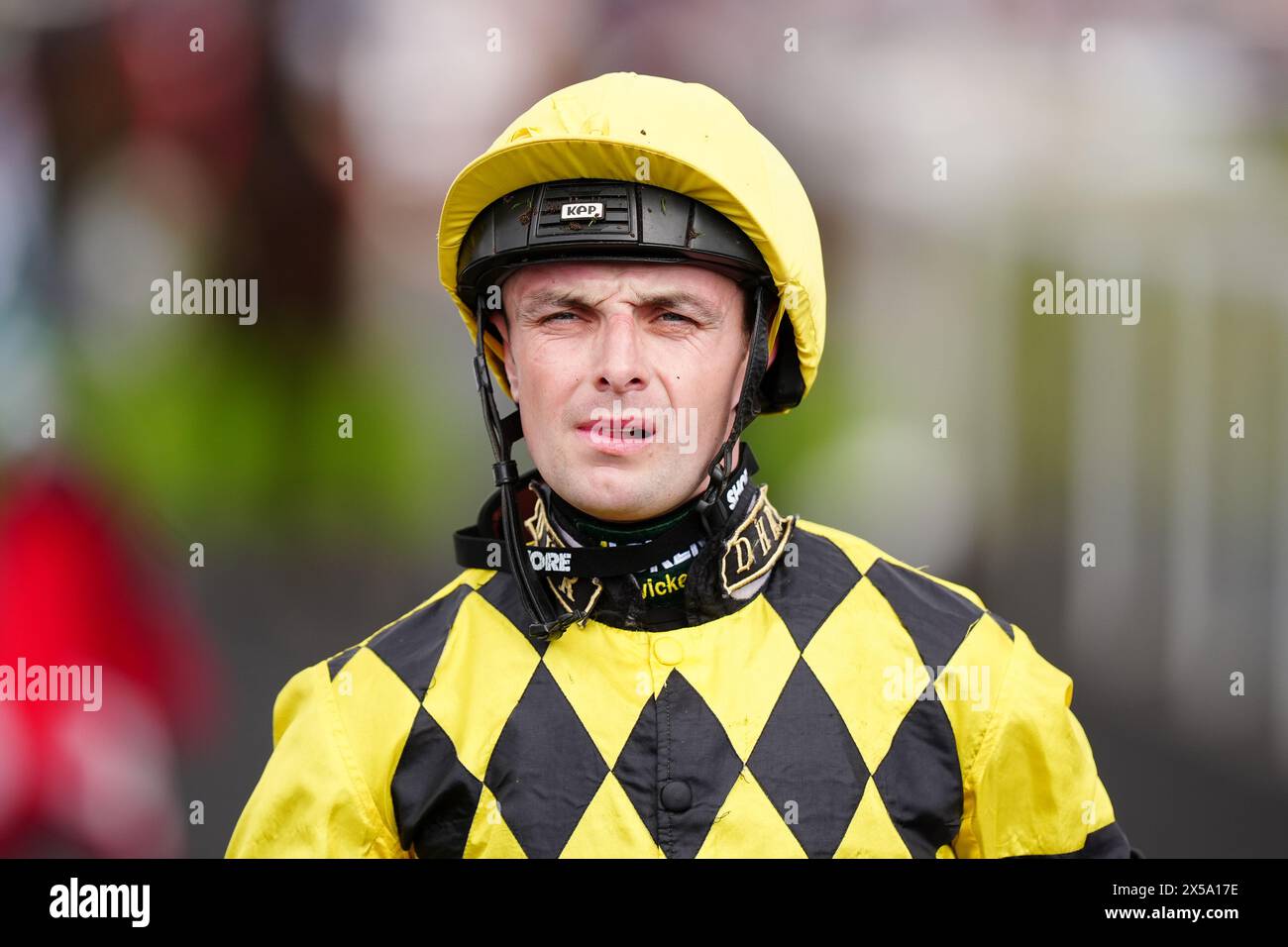 Jockey Connor Beasley during the Boodles May Festival Trials Day at ...