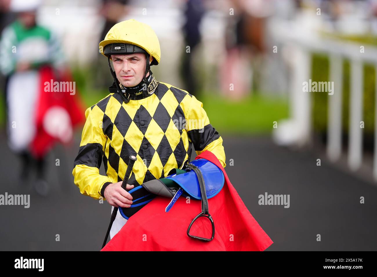 Jockey Connor Beasley during the Boodles May Festival Trials Day at ...