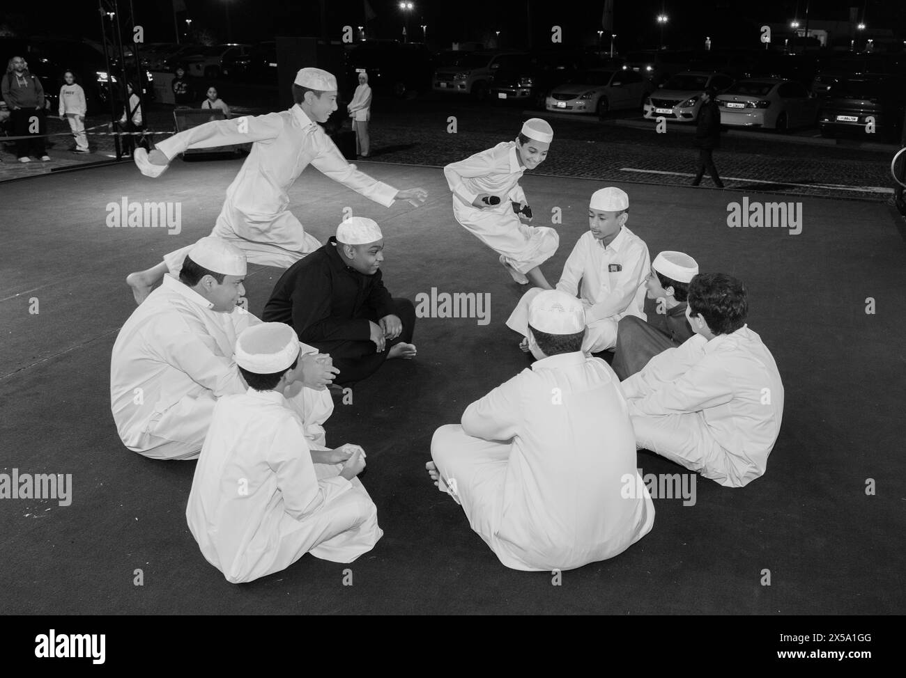 Arab children's traditional games Doha Qatar 10-05-2024 Stock Photo - Alamy