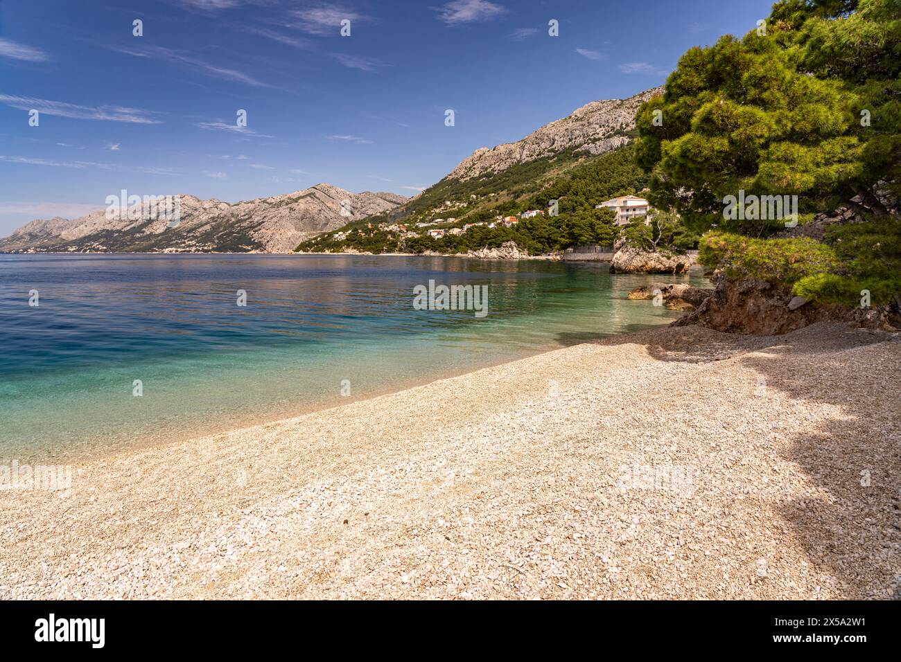 Strand Punta Rata bei Brela, Kroatien, Europa | Punta Rata beach near ...