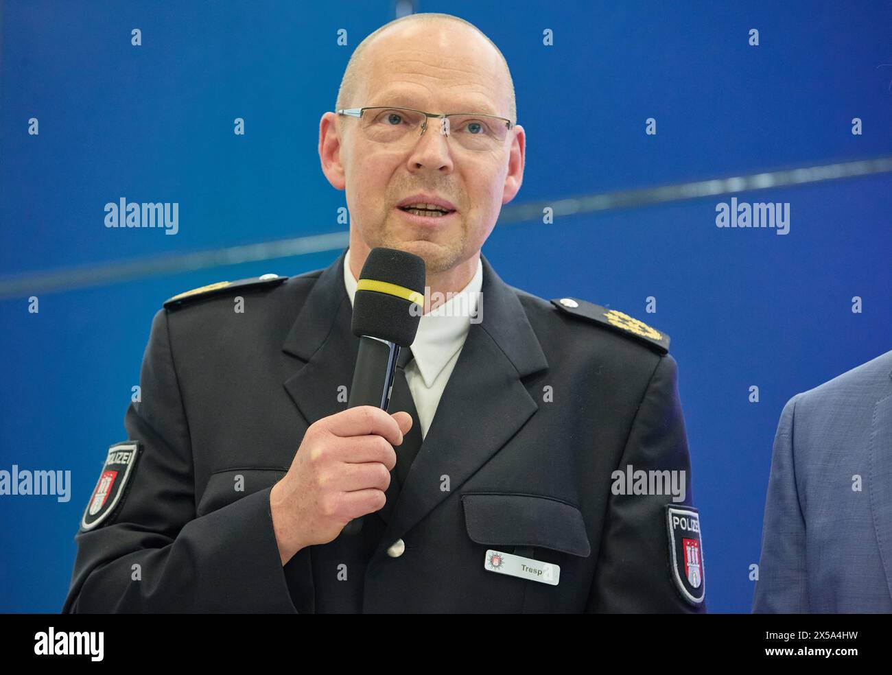 Hamburg, Germany. 08th May, 2024. Matthias Tresp, Head of the Security ...