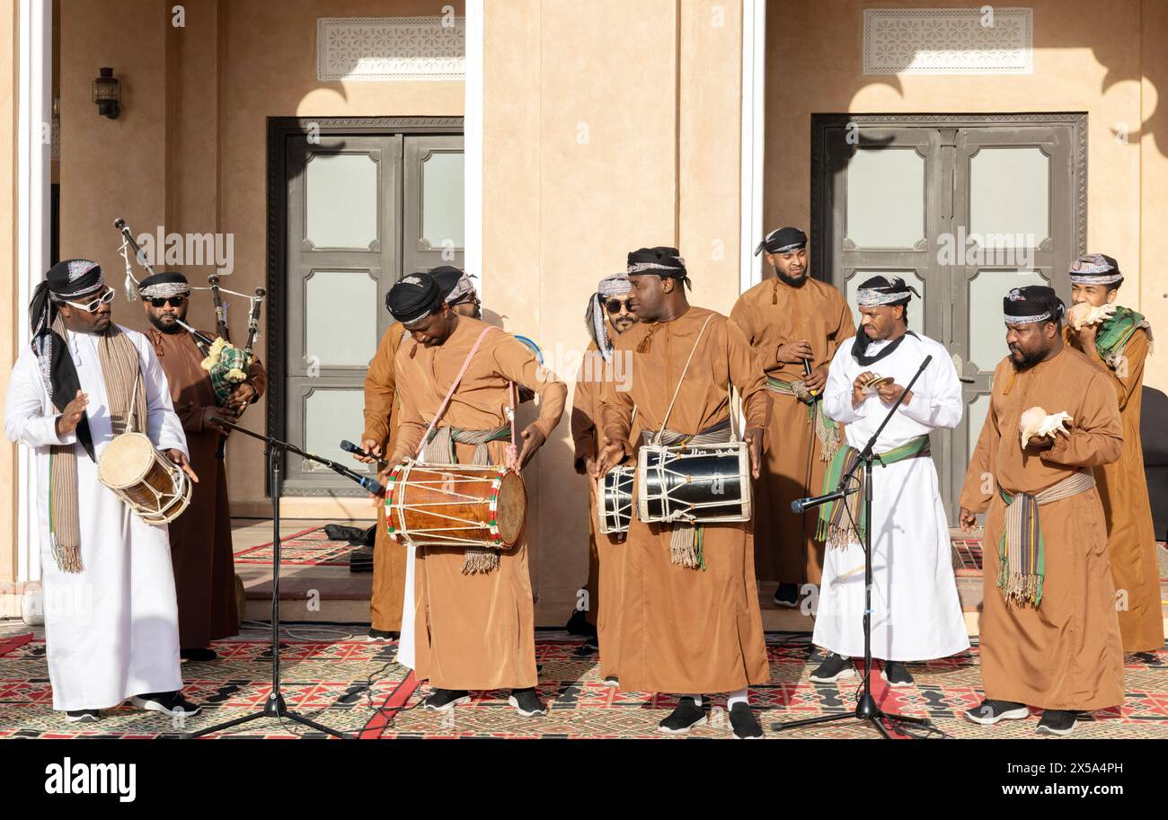 Arab Traditional music group from Oman,Qatar 10-05-2024 Doha Qatar ...