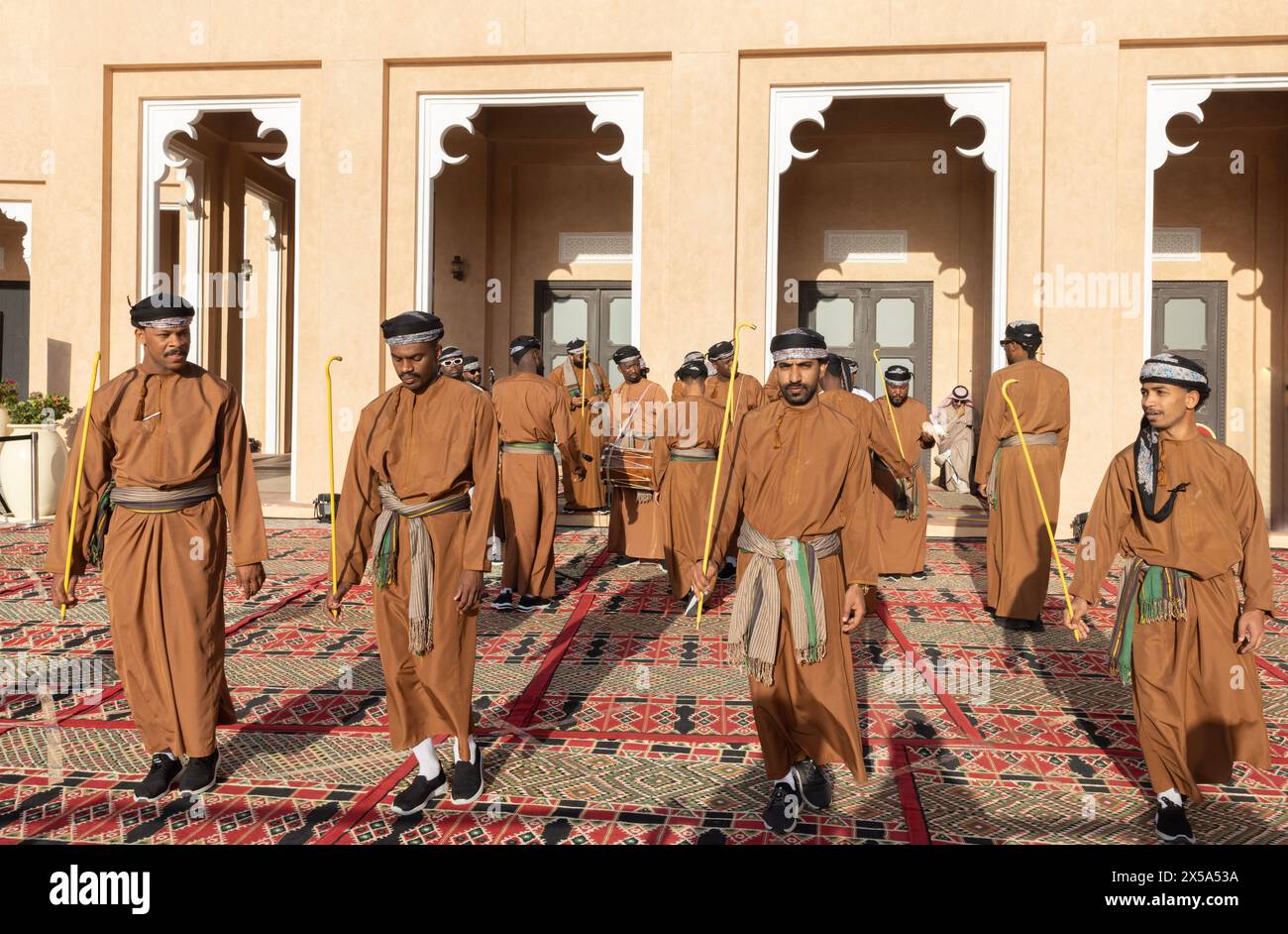 Arab Traditional music group from Oman,Qatar 10-05-2024 Doha Qatar ...