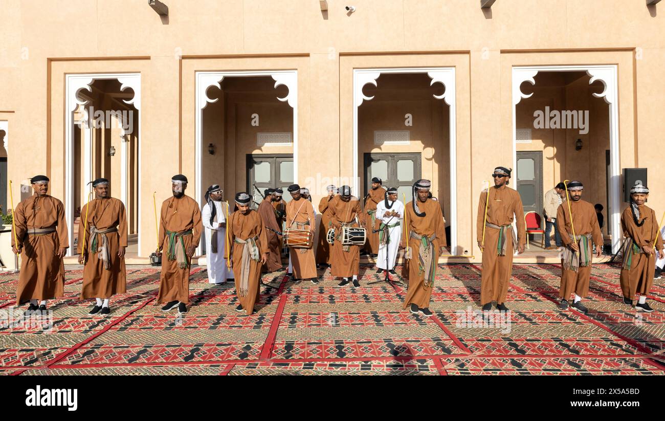 Arab Traditional music group from Oman,Qatar 10-05-2024 Doha Qatar ...