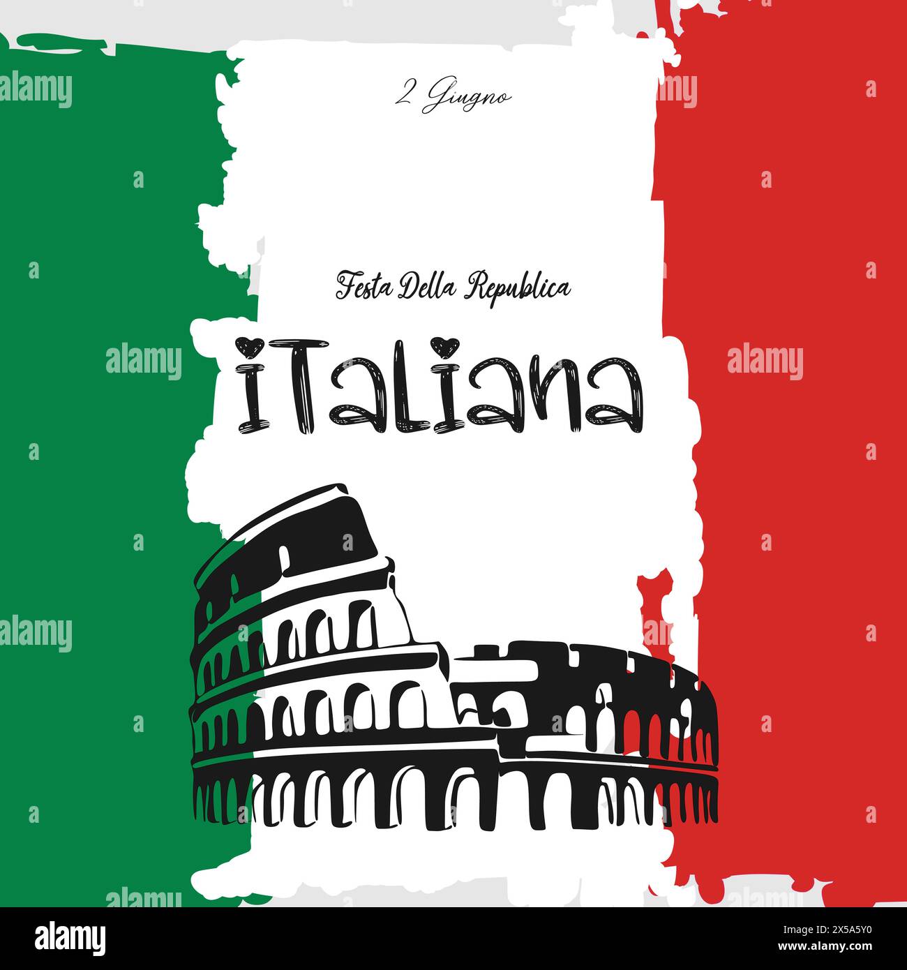 Festa della Repubblica Italiana. Italy Republic Day. Happy national ...