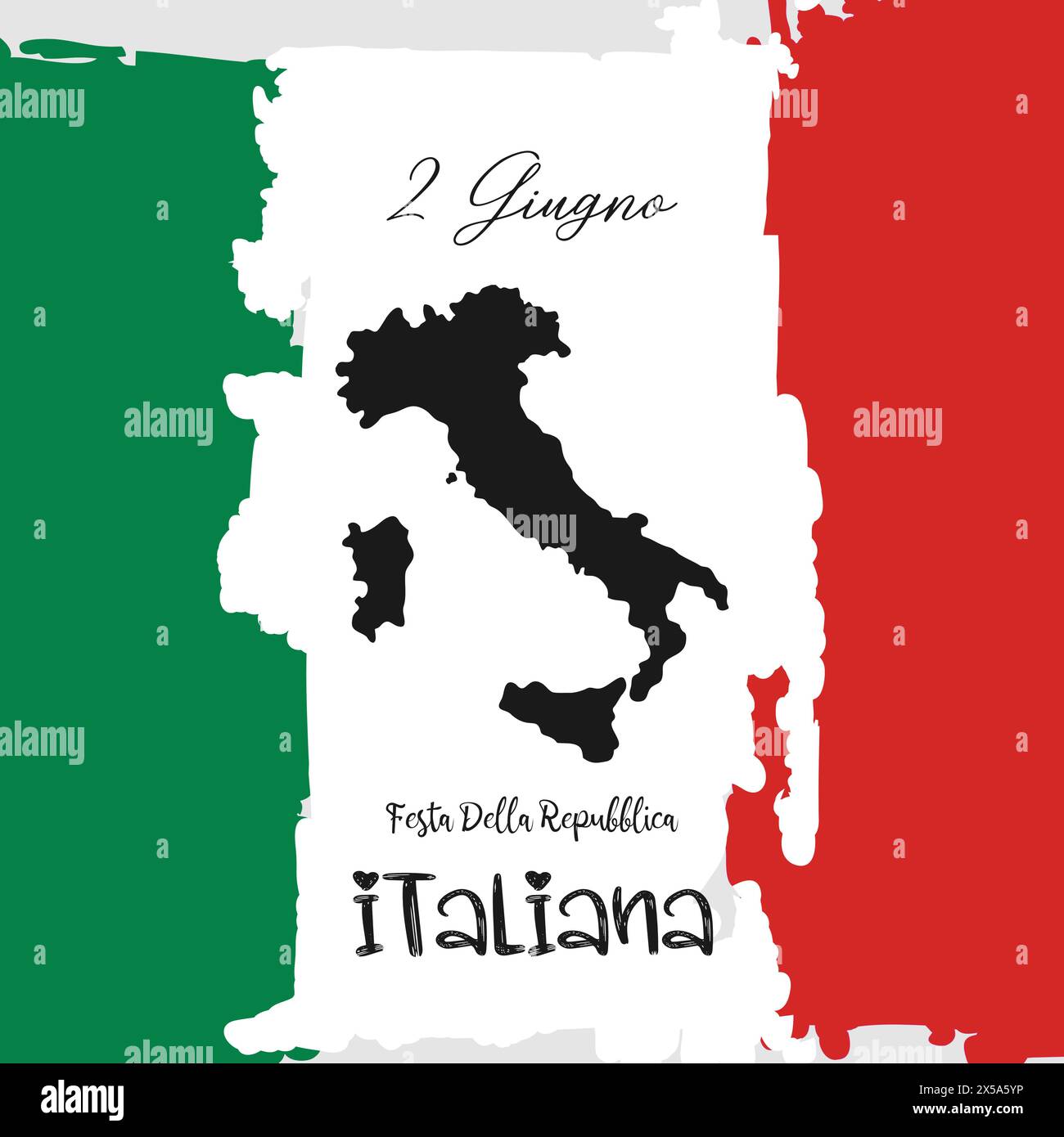Festa della Repubblica Italiana. Italy Republic Day. Happy national holiday. Celebrated annually ...