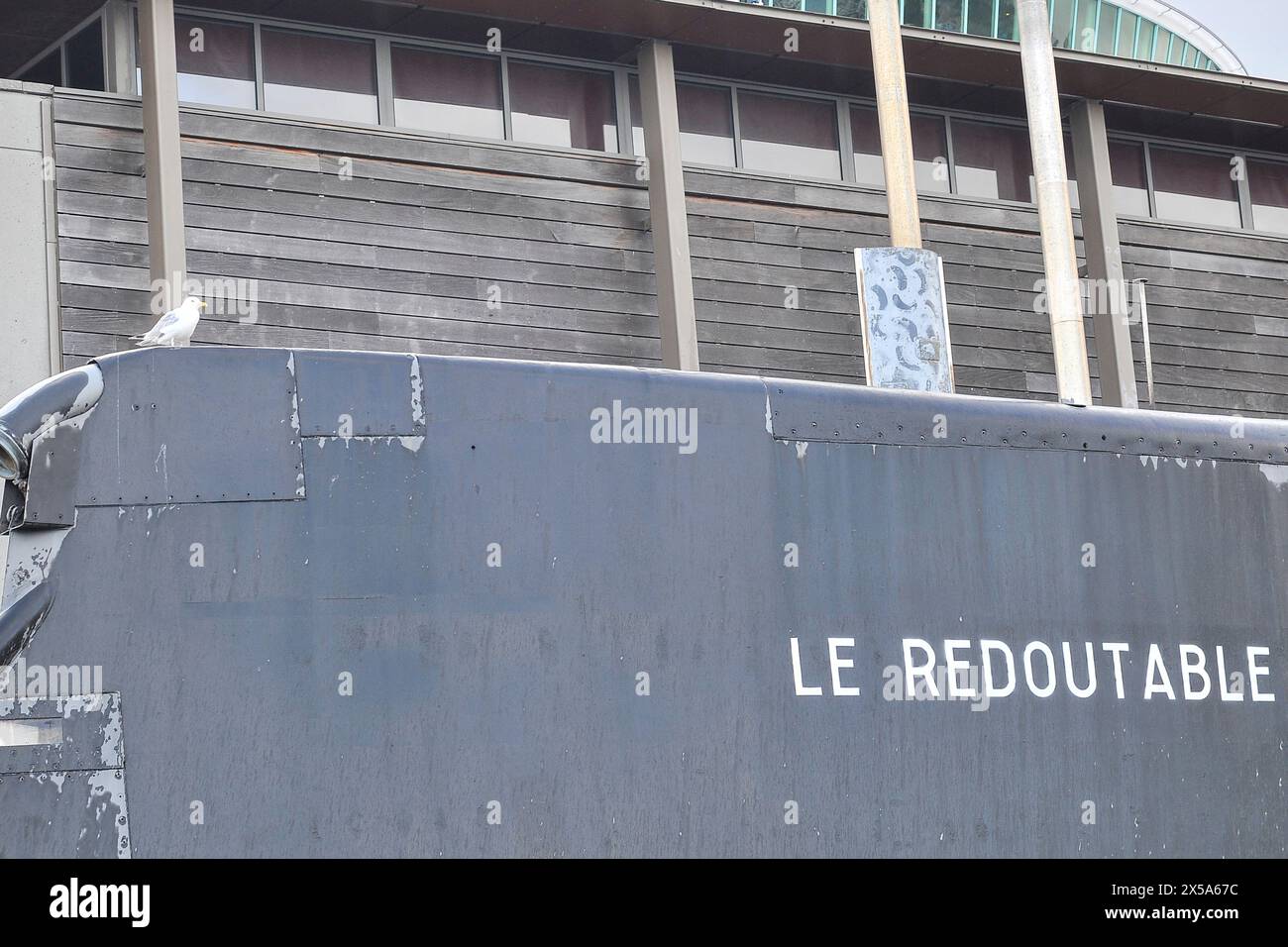 France - Cherbourg, le vendredi 18 aout 2017. Cité de la mer - Le sous ...