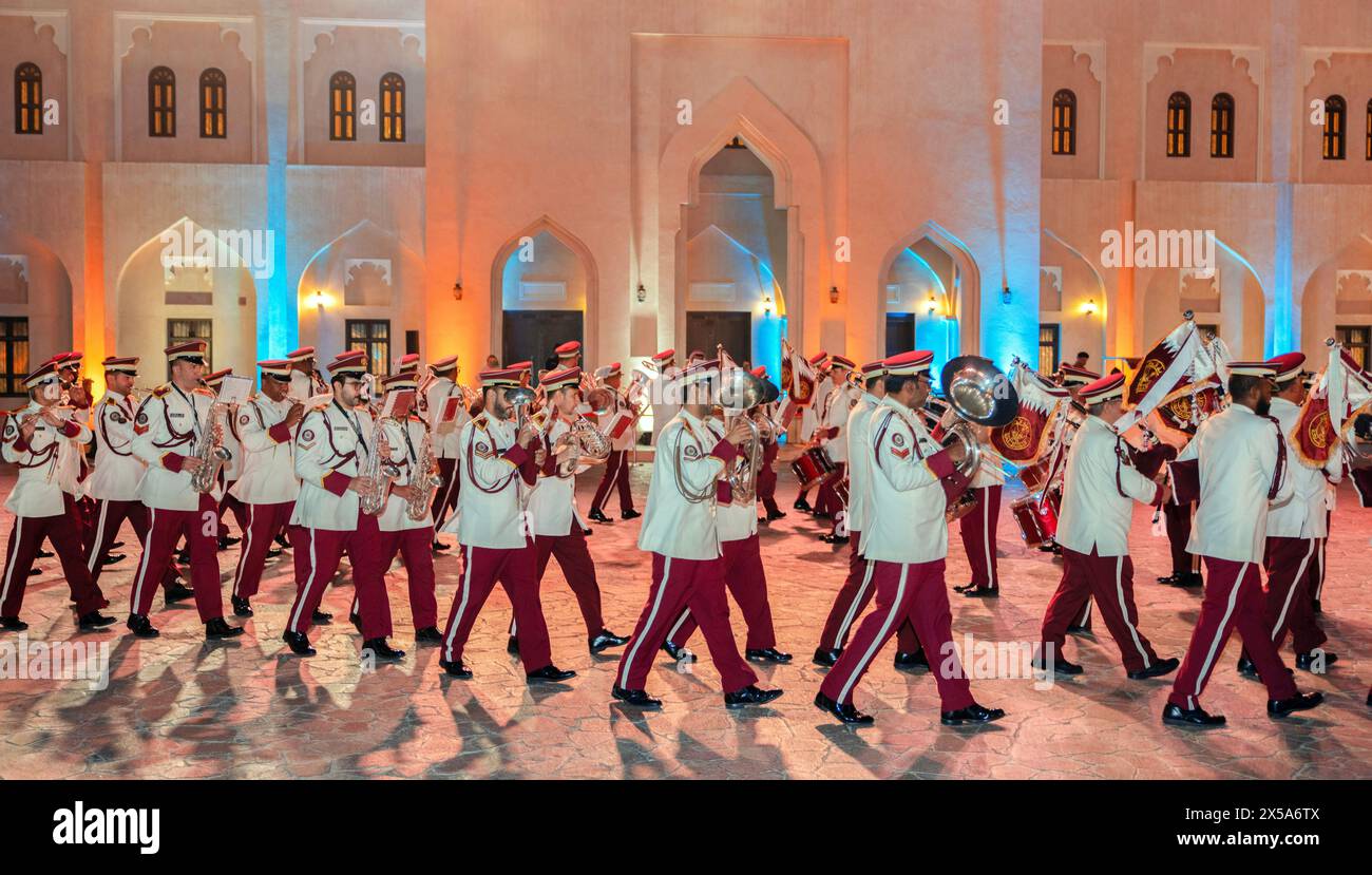 Arab Traditional music group from Oman,Qatar 10-05-2024 Doha Qatar ...