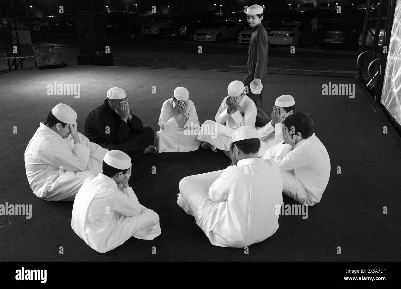 Arab children's traditional games Doha Qatar 10-05-2024 Stock Photo - Alamy