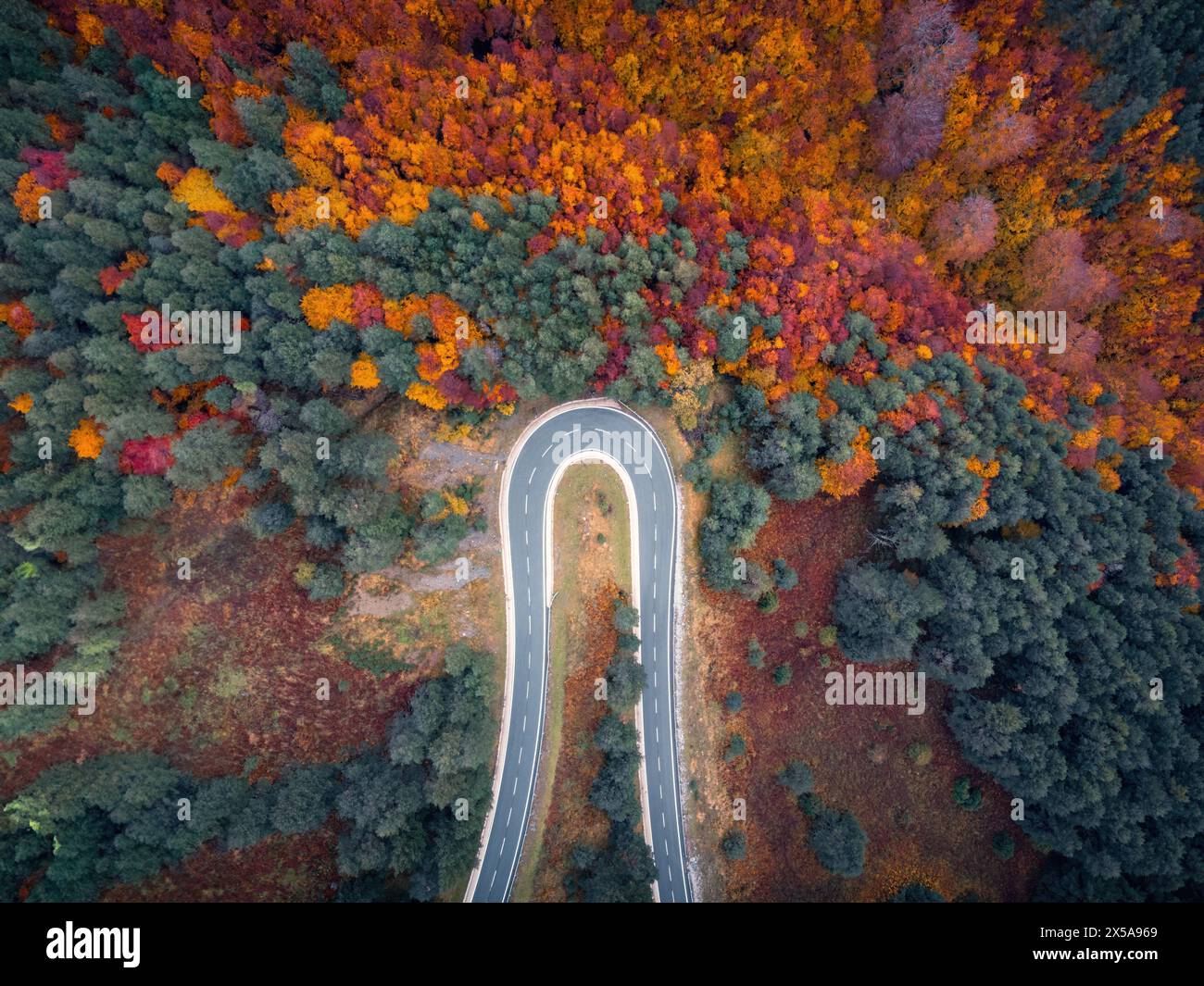 Driving through roncal valley hi-res stock photography and images - Alamy