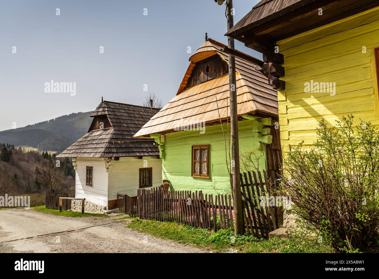 Vlkolinec, Slovakia - Month Day Year: March 31, 2024: Unesco heritage ...