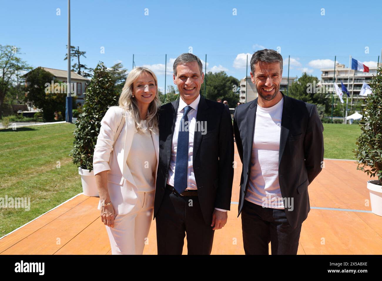 Marseille, France. 08th May, 2024. Rodolphe Saadé, PDG franco-libanais ...