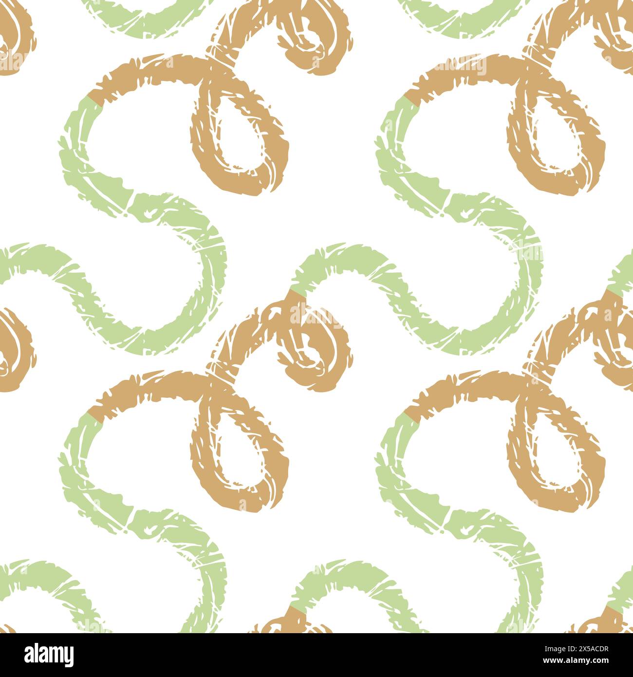 Crayon pencil dry brush marker drawn bold doodle lines seamless pattern ...