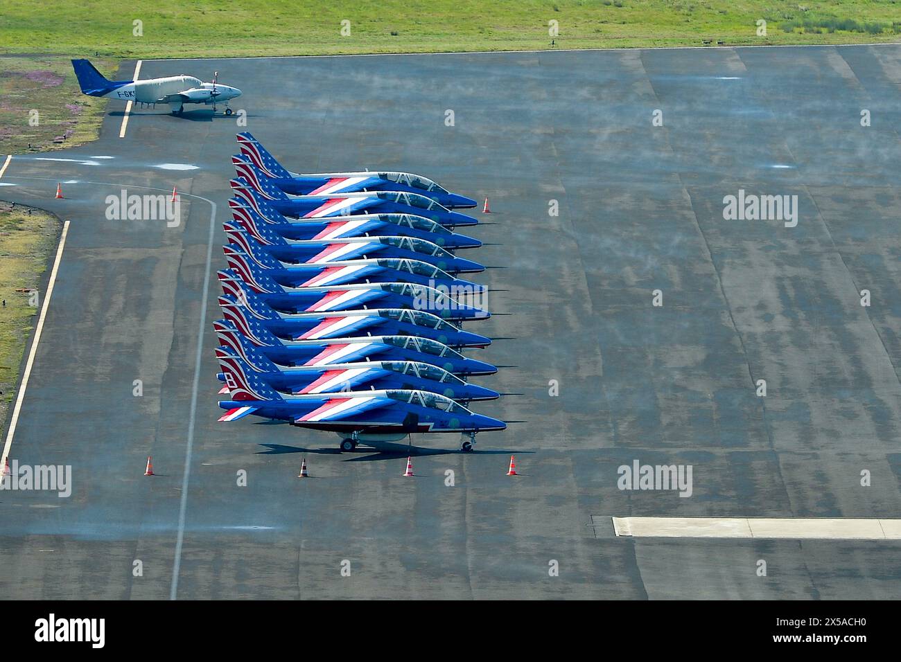 France - Le Mans, le vendredi 15 septembre 2017. Patrouille de France ...