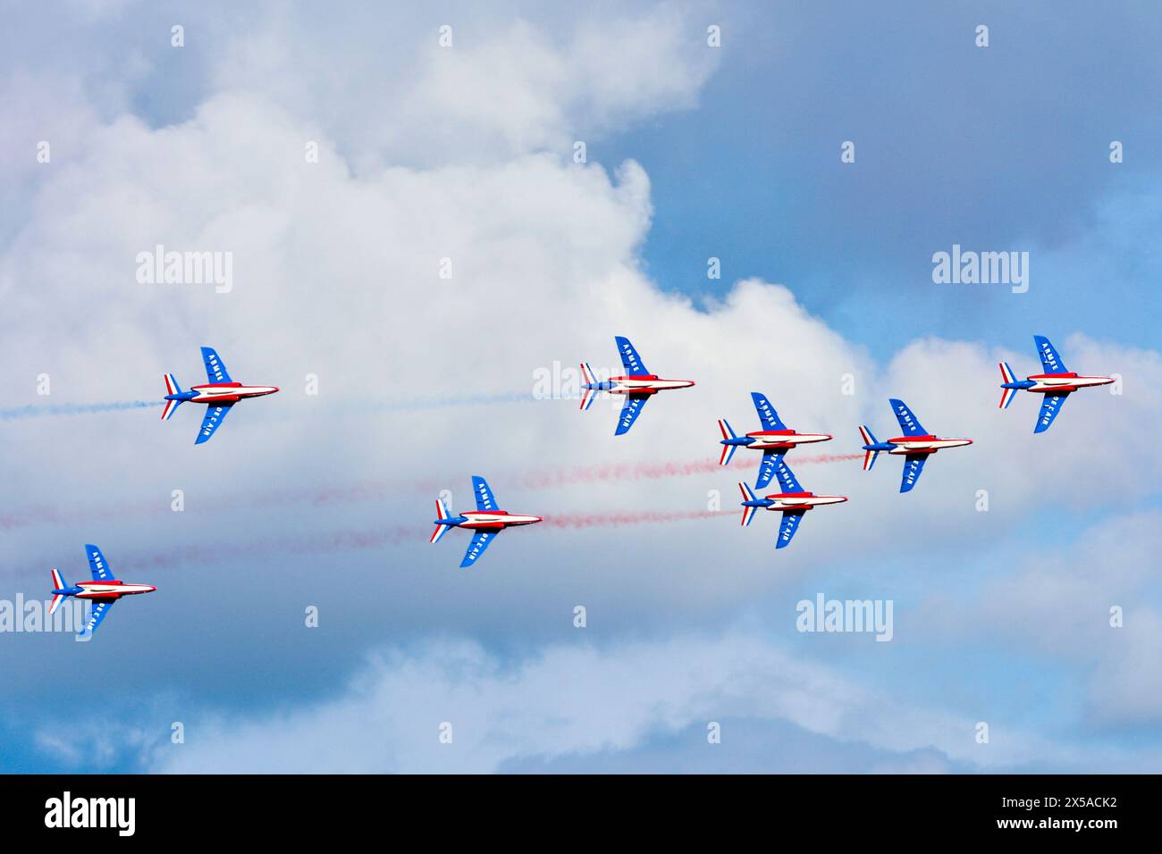 France - Le Mans, le vendredi 15 septembre 2017. Patrouille de France ...