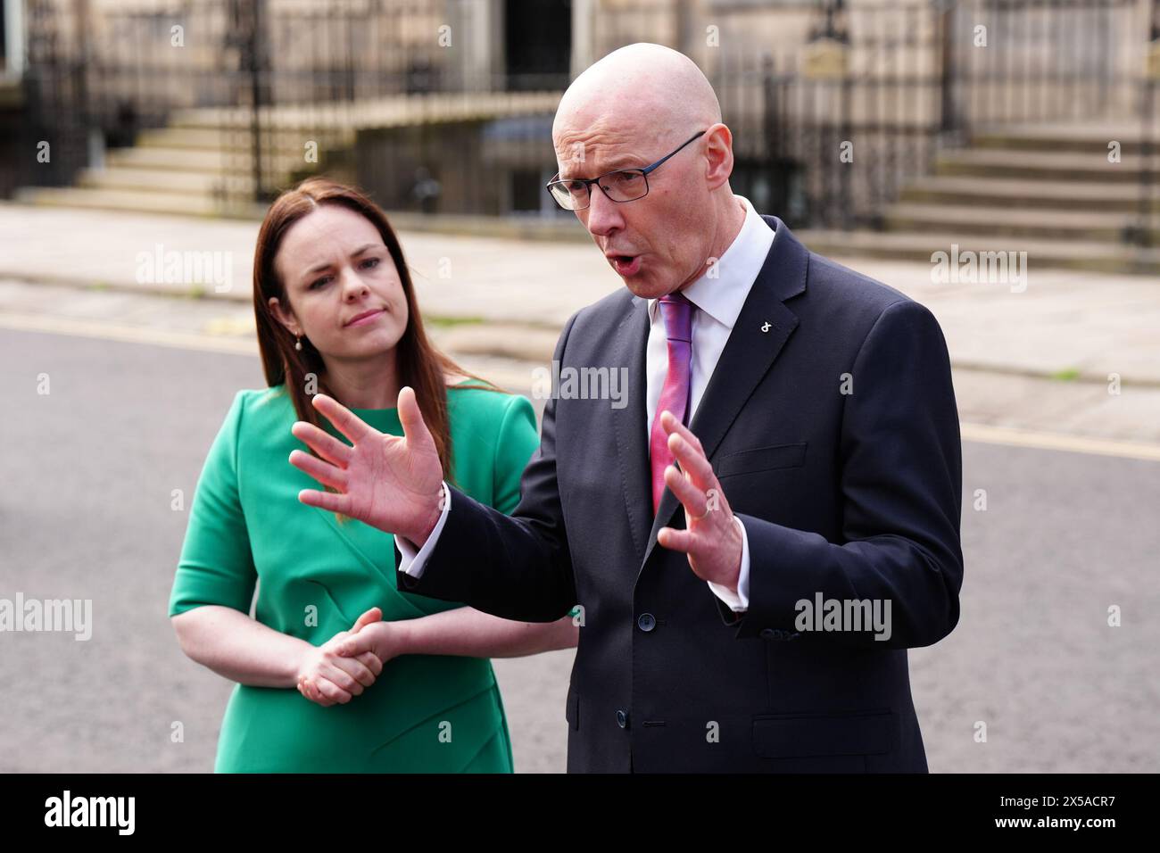 RETRANSMITTING ADDING DETAIL Kate Forbes and newly appointed First ...